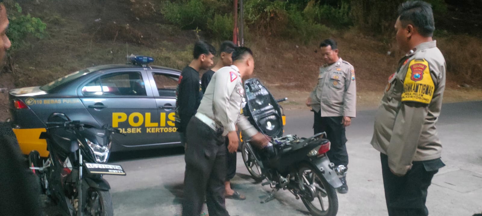 Cegah Tindak Kejahatan Jalanan dengan Patroli SREG – Polres Nganjuk